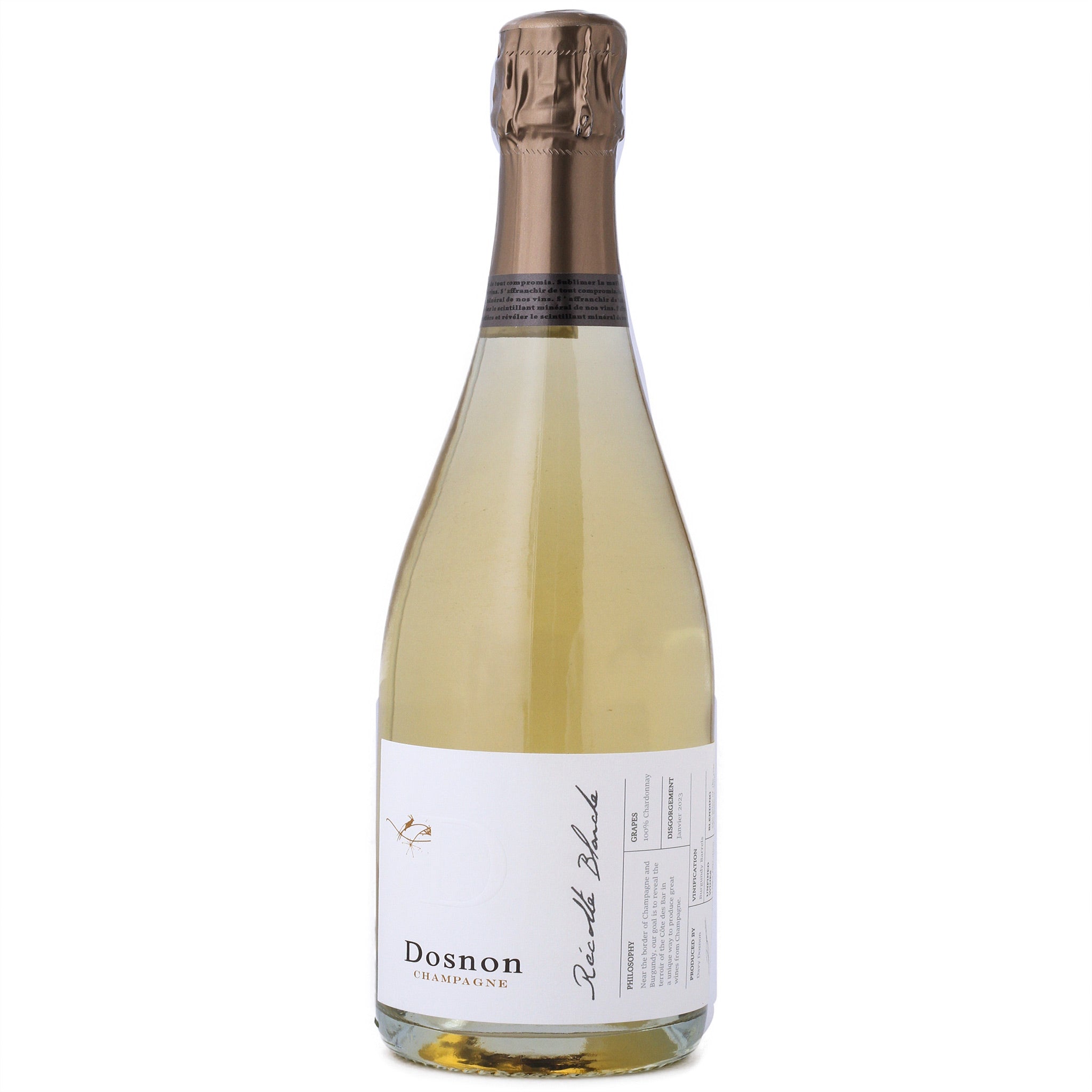 Dosnon "Récolte Blanche" Champagne NV – Golden Age Wine