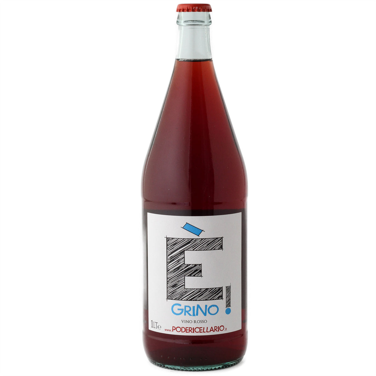 2021 Poderi Cellario “È Grino!” Vino Rosso 1 L – Golden Age Wine